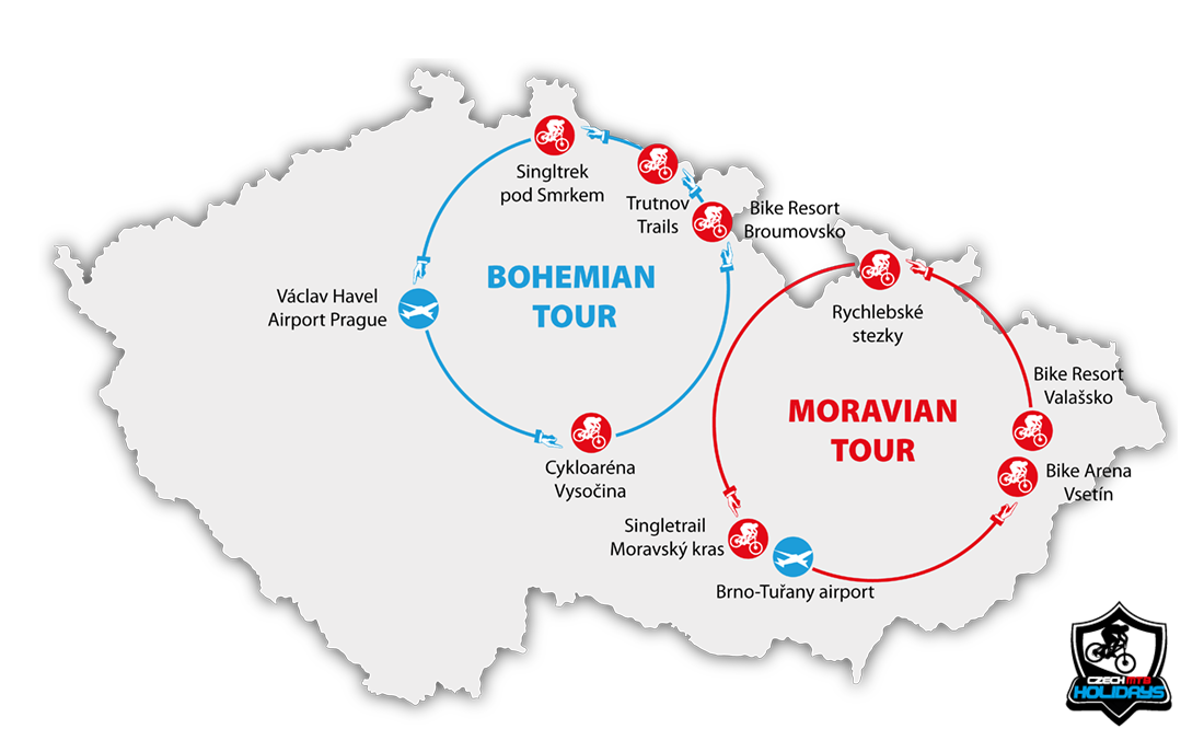 MTB Itinerary | CZECH MTB HOLIDAYS